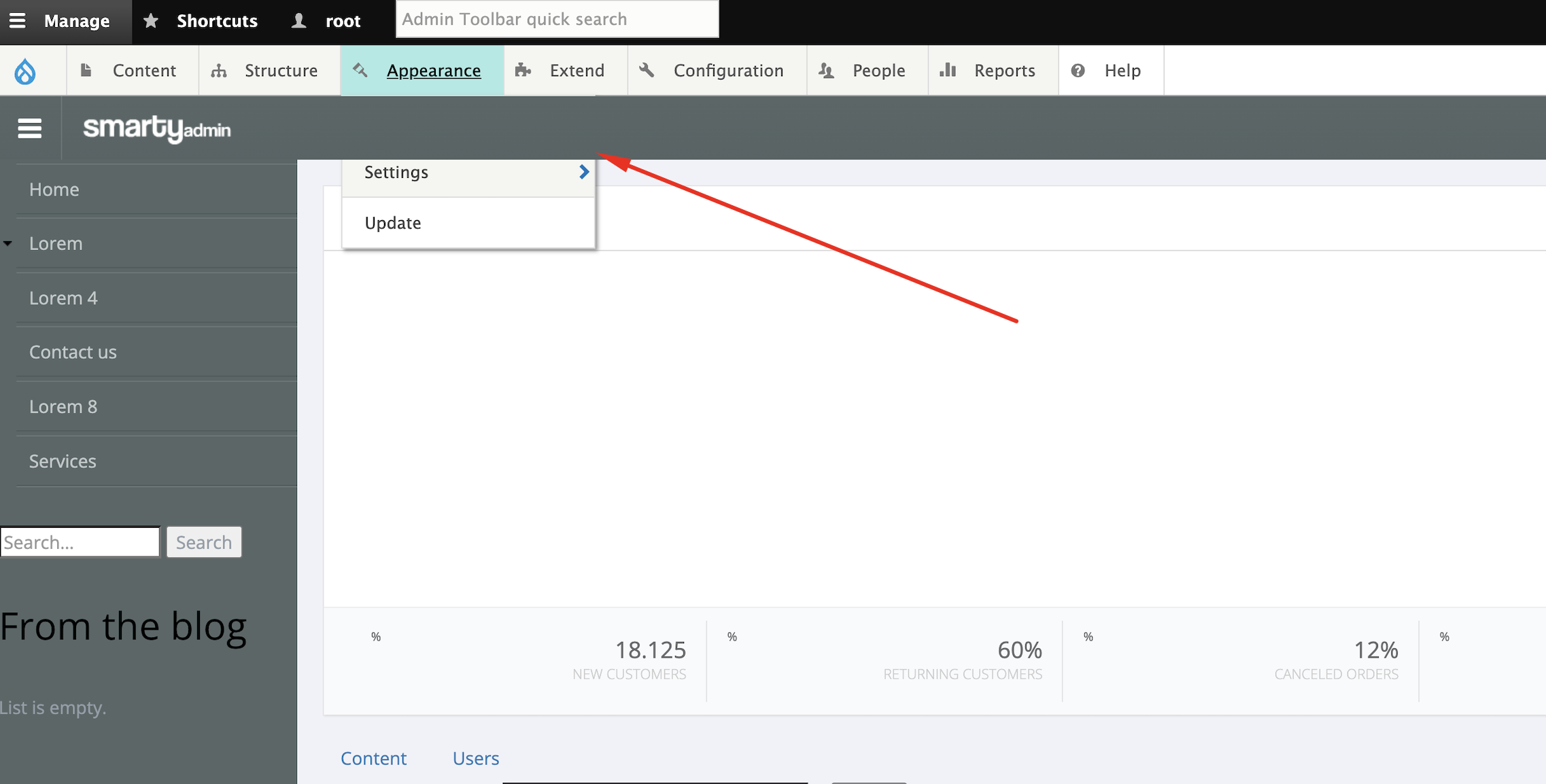 Admin toolbar overlaps with the header bar. [#3391503] | Drupal.org